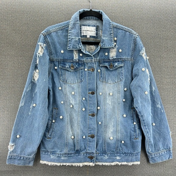 The Style Between Us | Jackets & Coats | The Style Between Us Blue ...